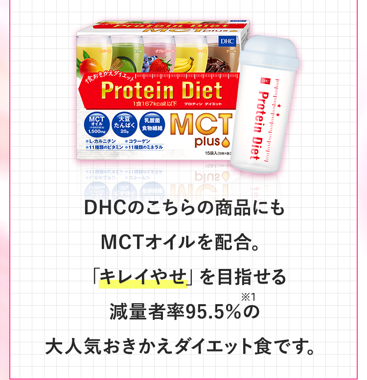 DHC プロティンダイエットMCTプラス｜初回半額スターターキット付き